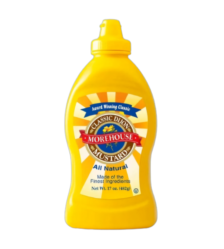 Morehouse Mustard Pure Prepared 482g