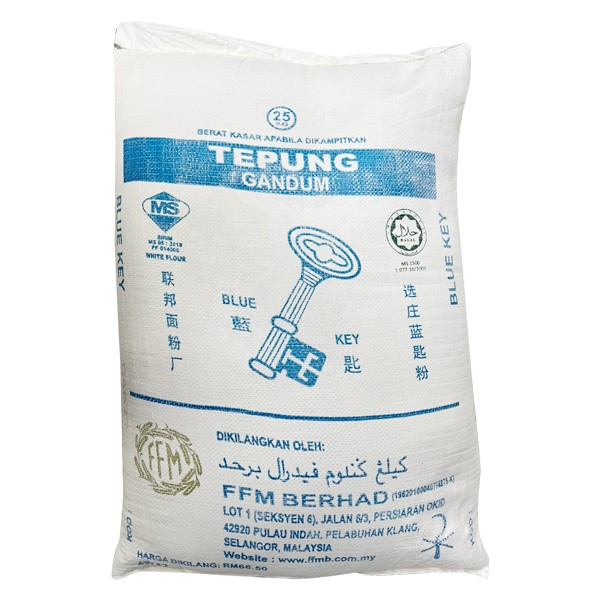 Blue Key Tepung Gandum / Wheat Flour 25kg