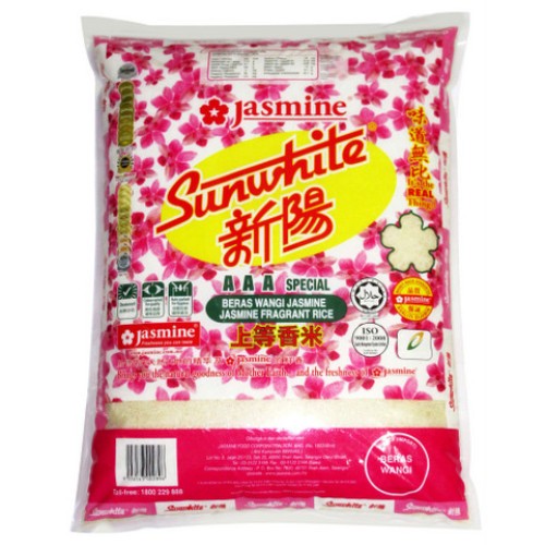 JASMINE SUNWHITE AAA FRAG RICE 10KG